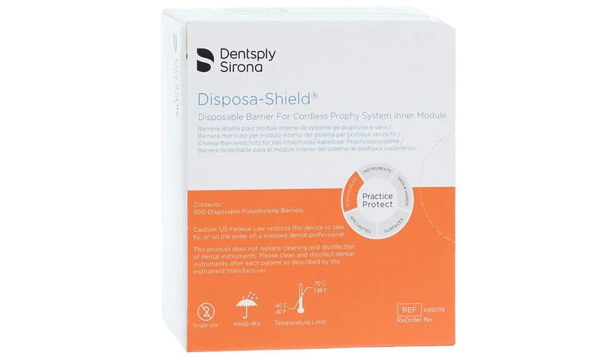 DISPOSA-SHIELD NUPRO FREEDOM BARRIERS (500/PK)