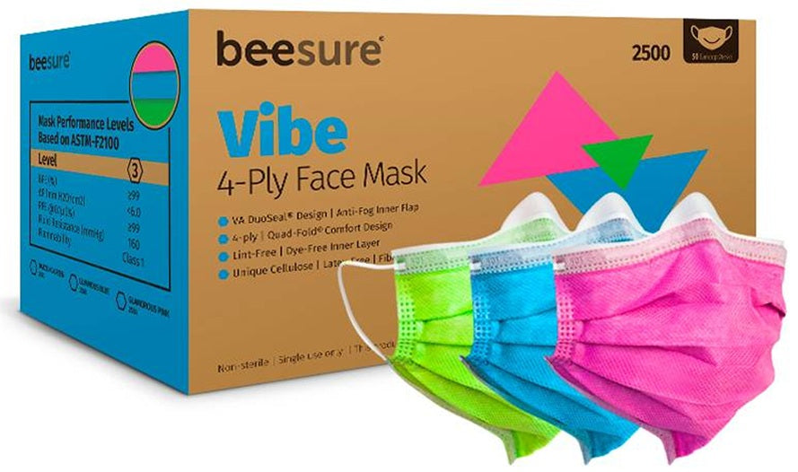 FACE MASK EARLOOP VIBE (50/BX)